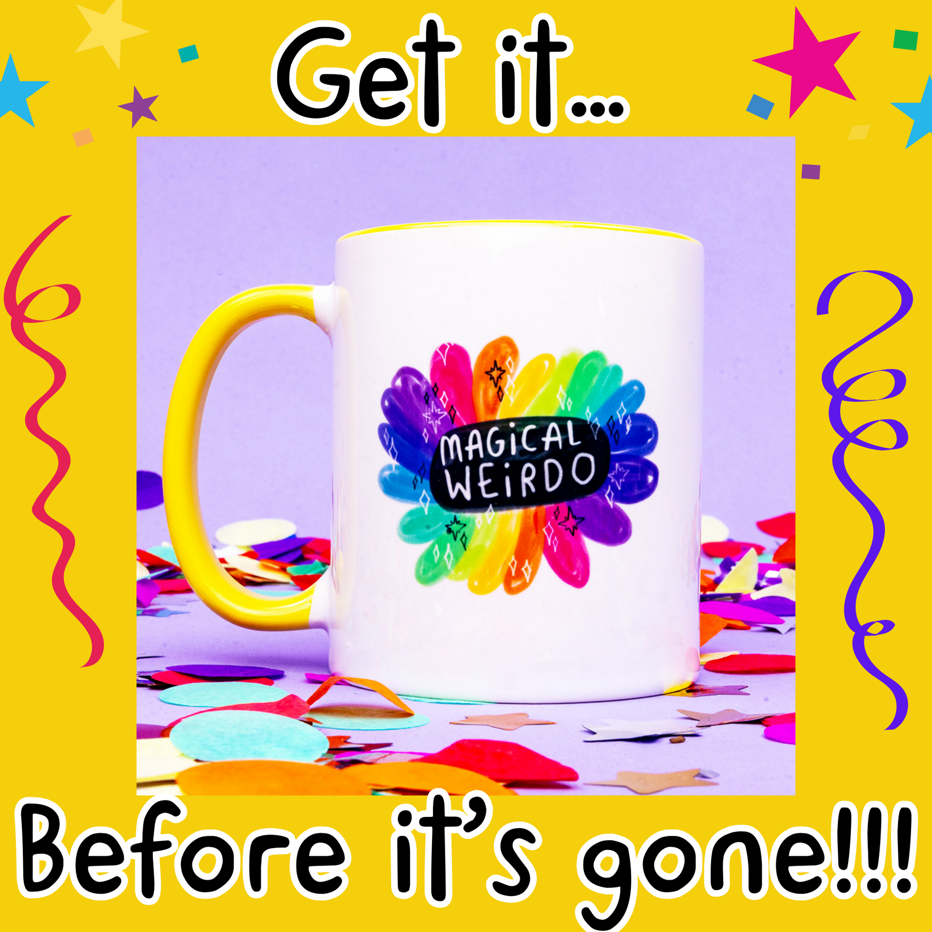 Magical Weirdo Mugs - once they're gone they're gone!!! – Katie Abey