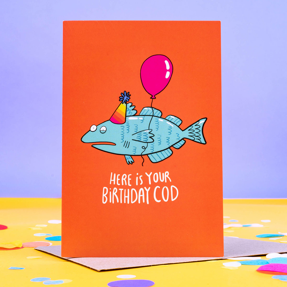 The Birthday Cod A6 Greeting Card – Katie Abey